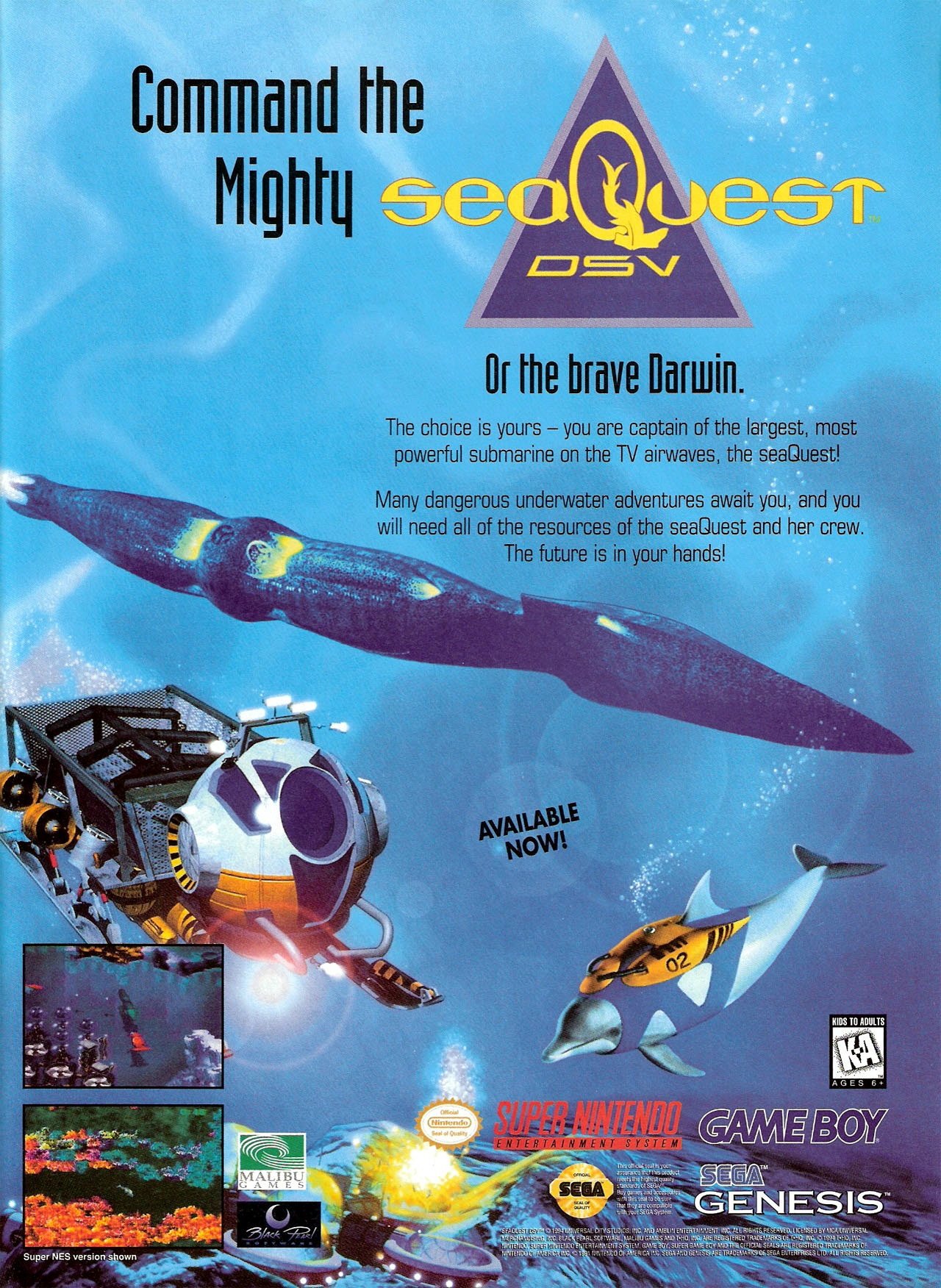 seaQuest DSV Images - LaunchBox Games Database