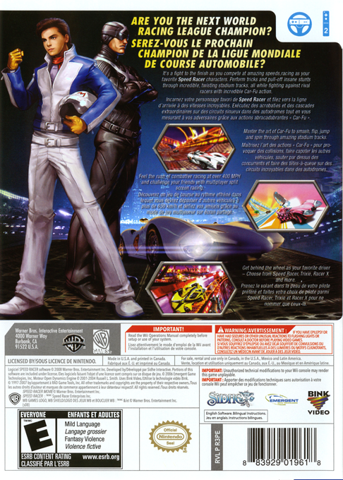 Speed Racer: The Videogame Images - LaunchBox Games Database