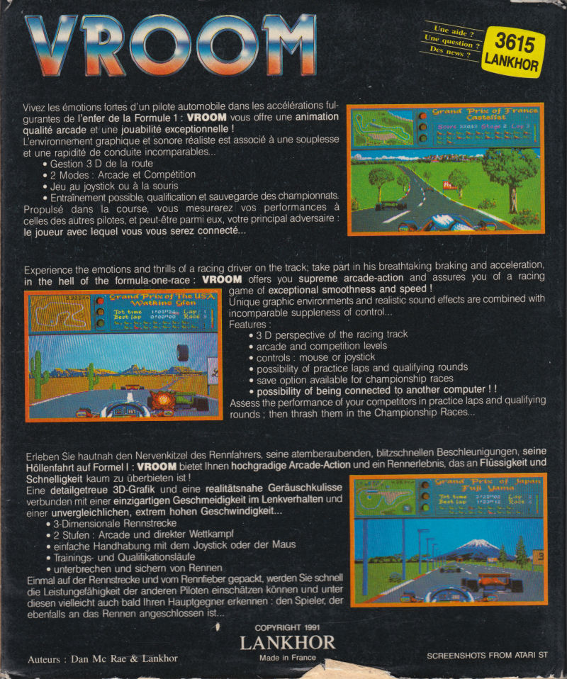 Vroom Images - LaunchBox Games Database