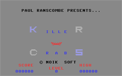 Killer Crabs - LaunchBox Games Database