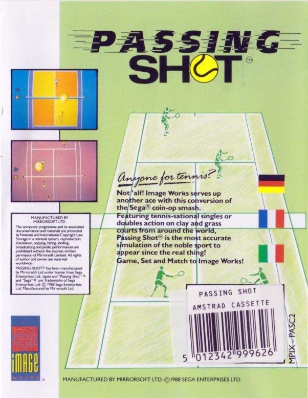 Passing Shot Images - LaunchBox Games Database