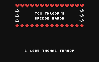 Tom Throop's Bridge Baron Images - LaunchBox Games Database