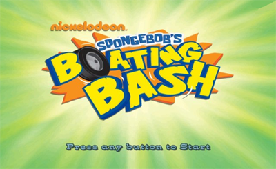 SpongeBob's Boating Bash Images - LaunchBox Games Database