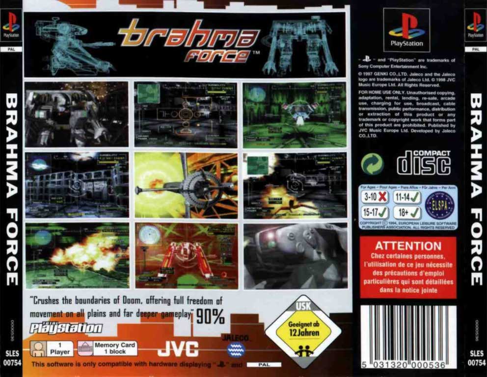 BRAHMA Force: The Assault on Beltlogger 9 Images - LaunchBox Games Database