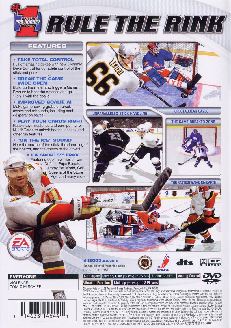 NHL 2003 Images - LaunchBox Games Database