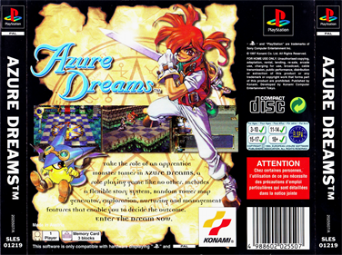 Azure Dreams Images - LaunchBox Games Database
