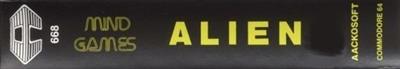 Alien (Argus Press Software) Images - LaunchBox Games Database