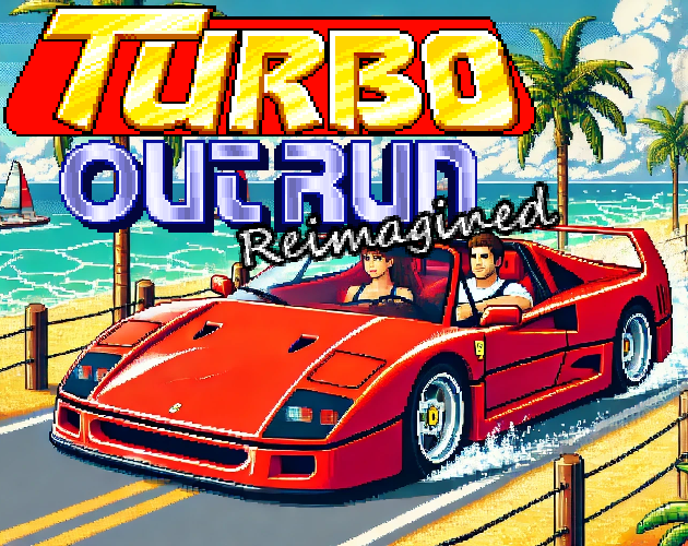 Turbo Outrun Reimagined Images - LaunchBox Games Database