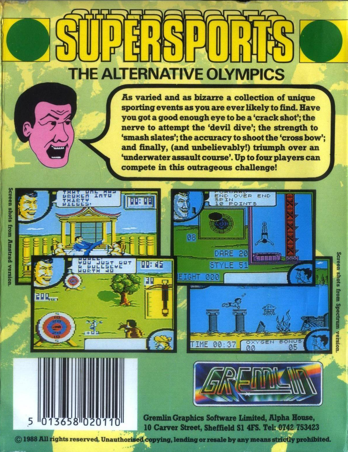 Supersports: The Alternative Olympics Images - LaunchBox Games Database