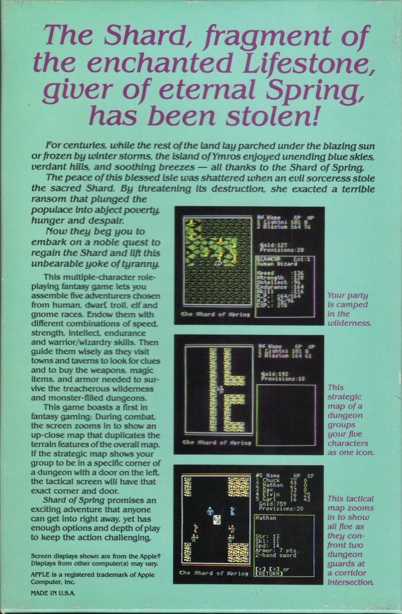 Shard of Spring Images - LaunchBox Games Database