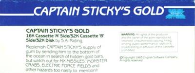 Captain Sticky's Gold Images - LaunchBox Games Database