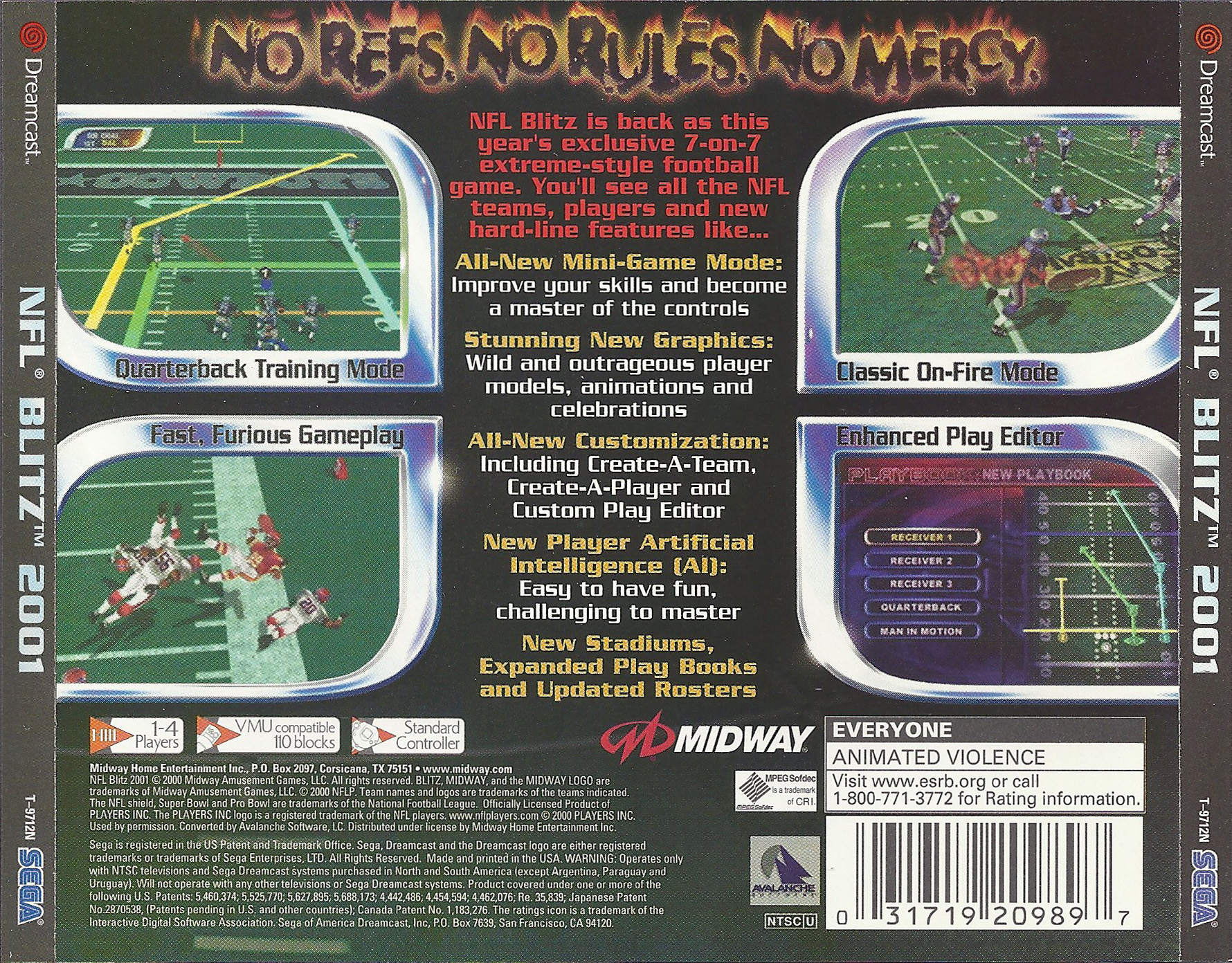 NFL Blitz 2001 Images - LaunchBox Games Database