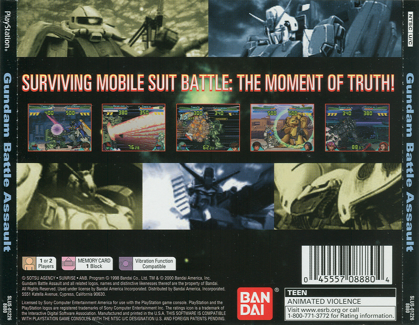 Gundam Battle Assault Images - LaunchBox Games Database