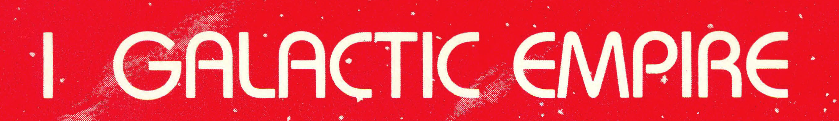 Galactic Saga I: Galactic Empire Images - LaunchBox Games Database