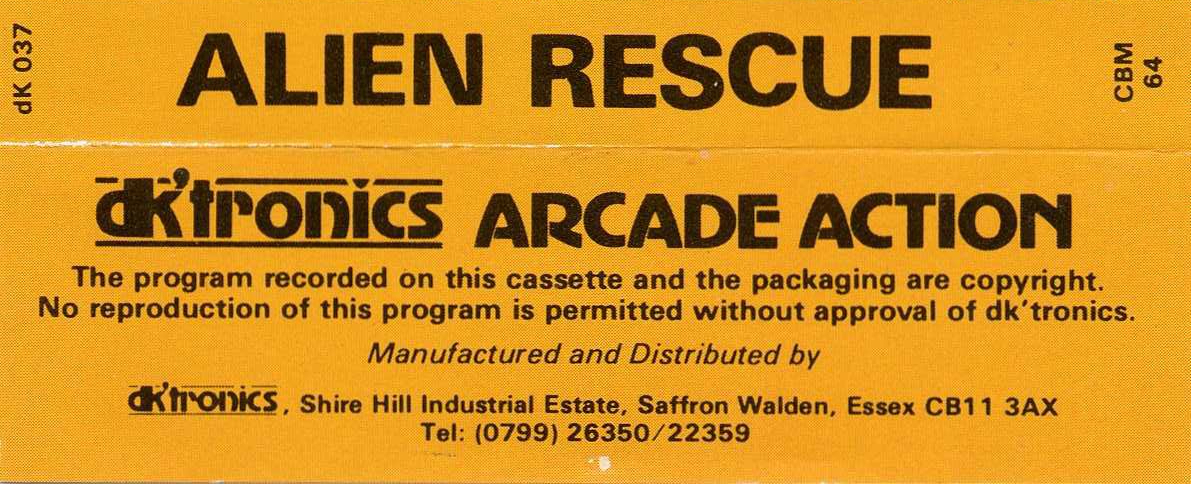 Alien Rescue Images - LaunchBox Games Database