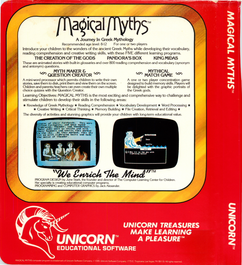 Magical Myths Images - LaunchBox Games Database