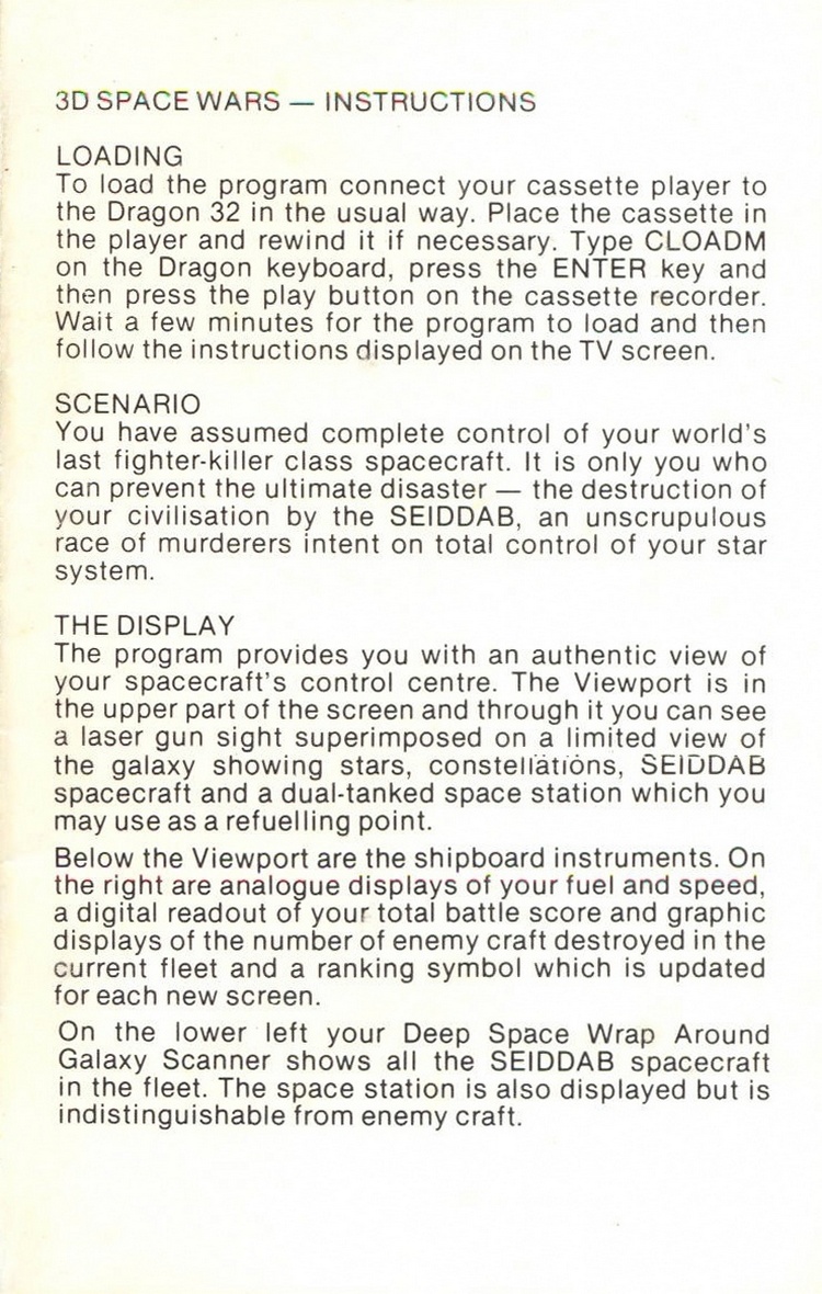 3D Space-Wars Images - LaunchBox Games Database