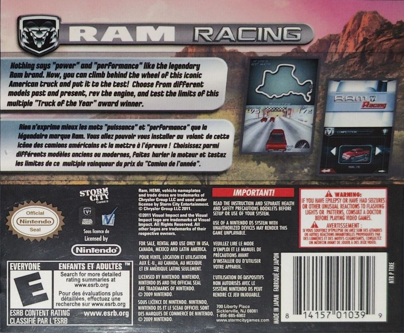 Ram Racing Images - LaunchBox Games Database