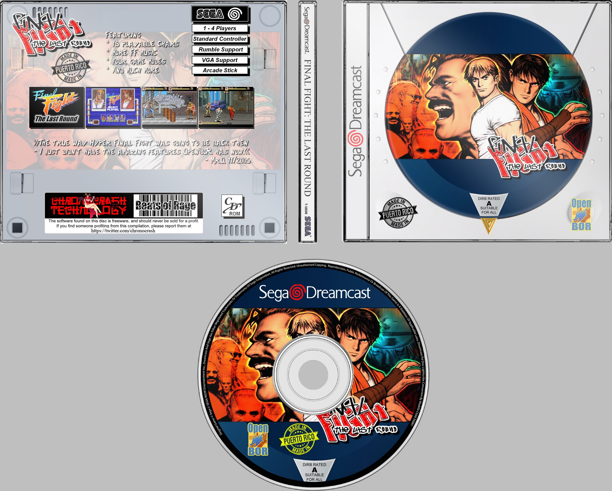 Final Fight: The Last Round [Special Edition] Images - LaunchBox Games ...