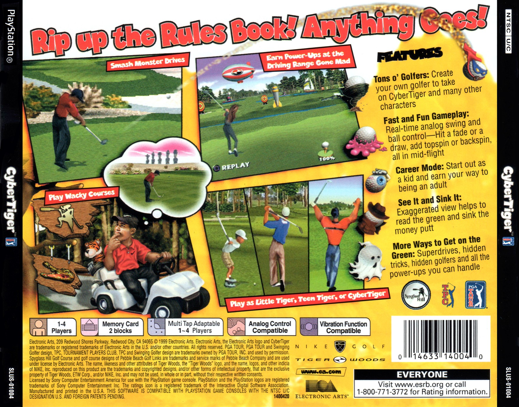 CyberTiger Images - LaunchBox Games Database