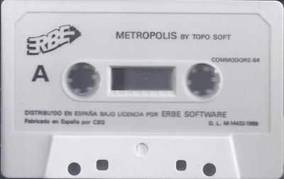 Metropolis (ERBE Software/Topo Soft) Images - LaunchBox Games Database