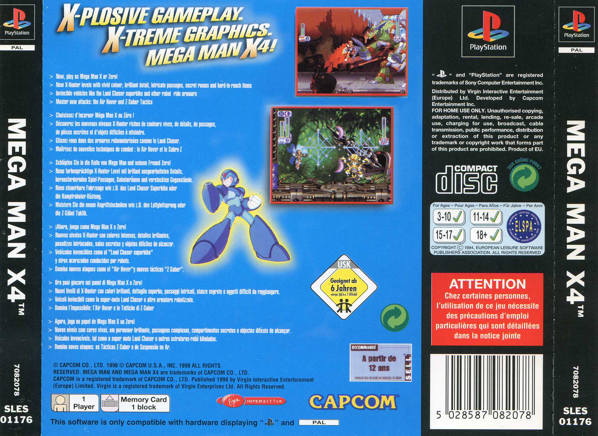 Mega Man X4 Images - LaunchBox Games Database