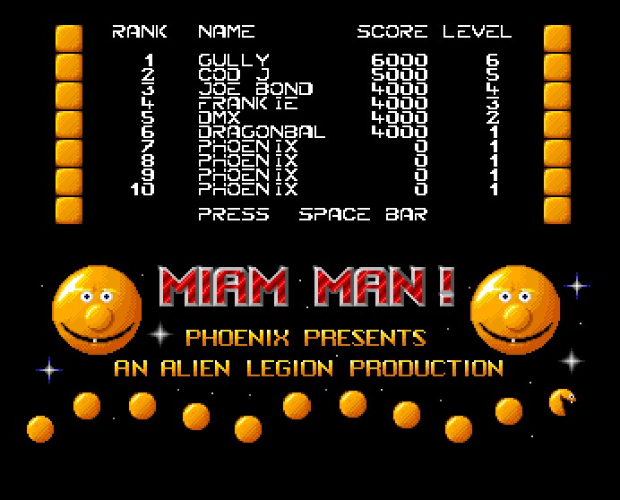 Miam Man Images - LaunchBox Games Database