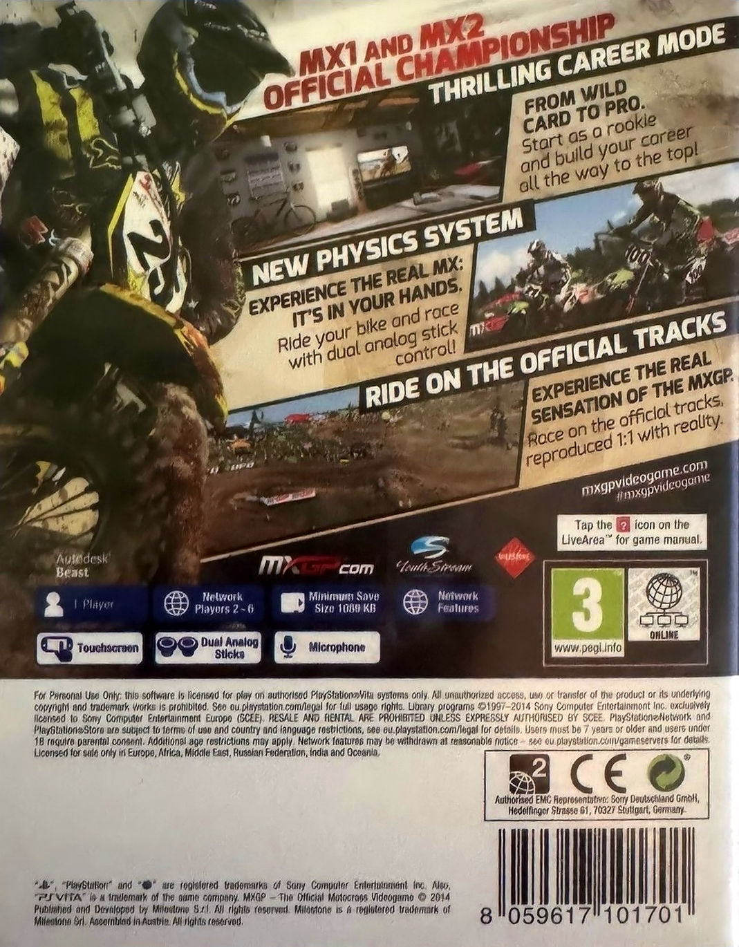 MXGP: The Official Motocross Videogame Images - LaunchBox Games Database