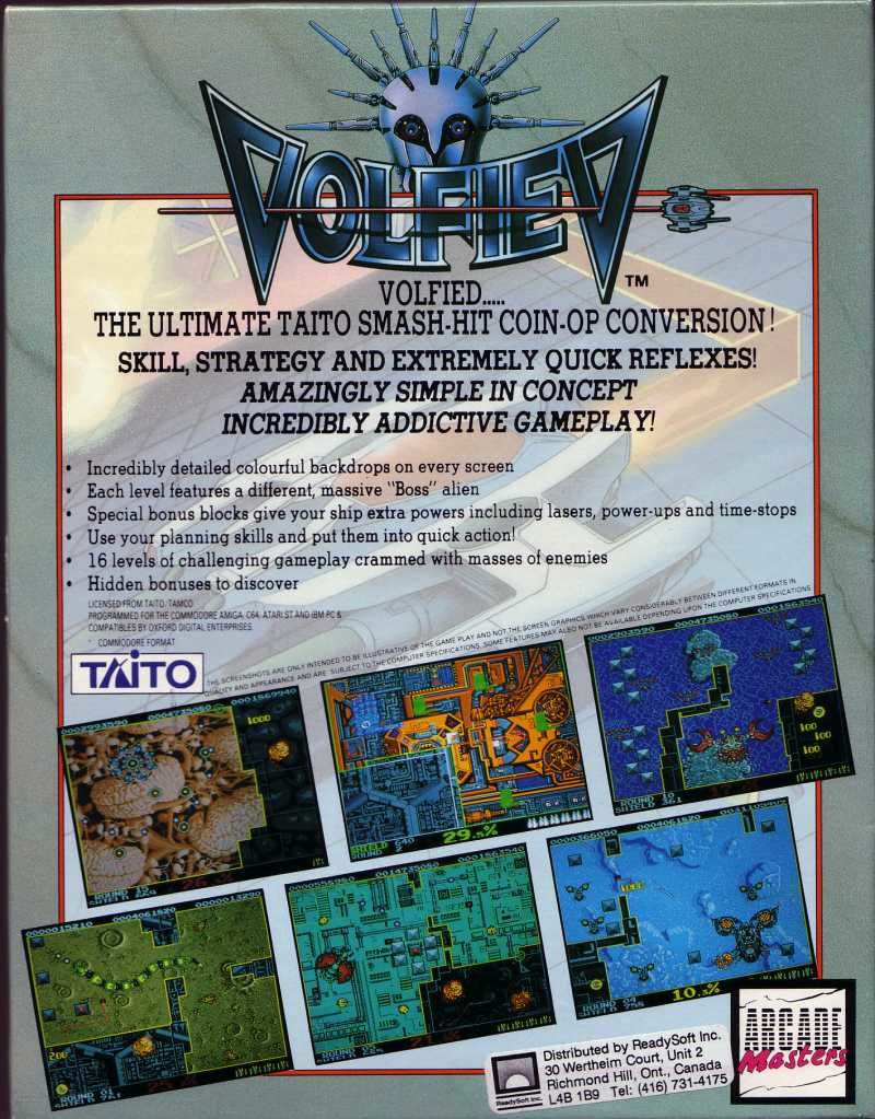 Volfied Images - LaunchBox Games Database