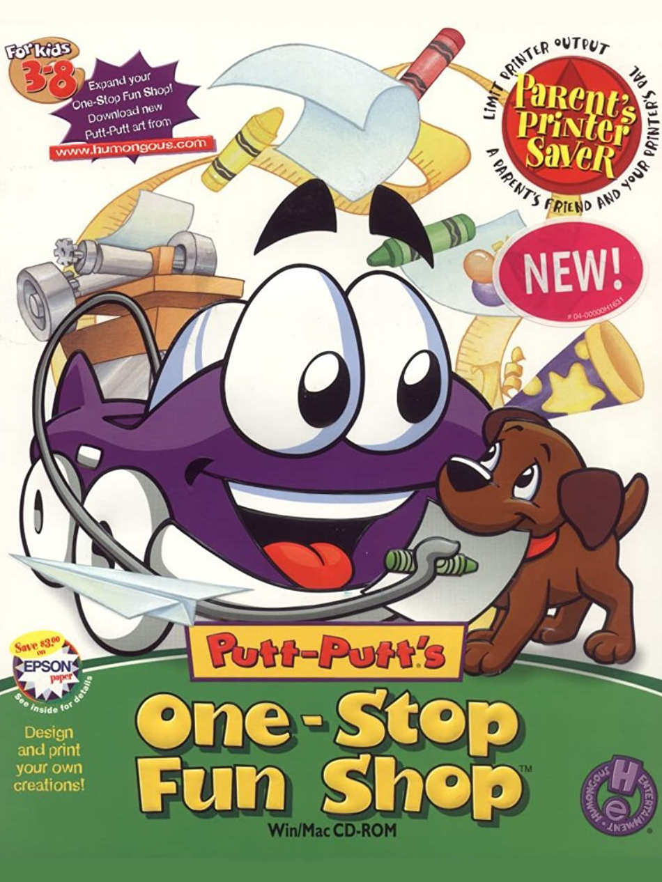 Putt-Putt's One-Stop Fun Shop Images - LaunchBox Games Database