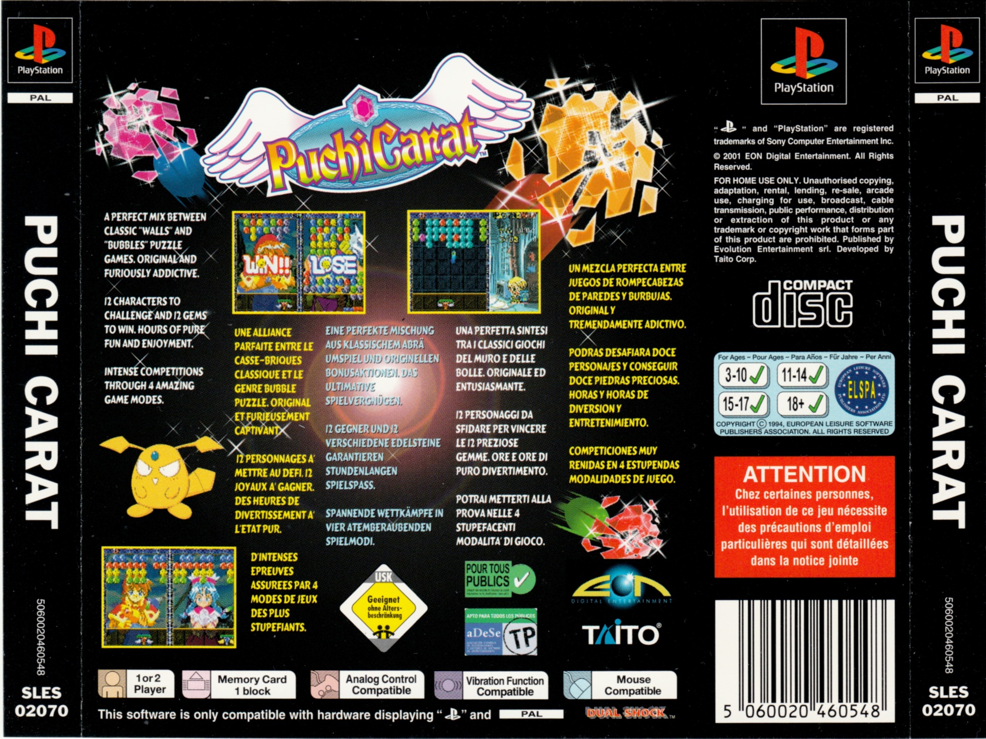 Puchi Carat Images - LaunchBox Games Database