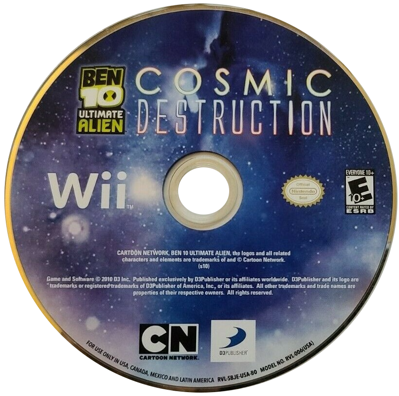 Ben 10: Ultimate Alien: Cosmic Destruction Images - LaunchBox Games ...