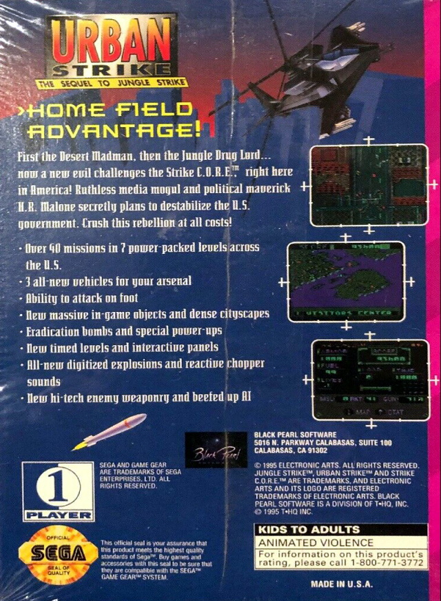 Urban Strike: The Sequel to Jungle Strike Images - LaunchBox Games Database