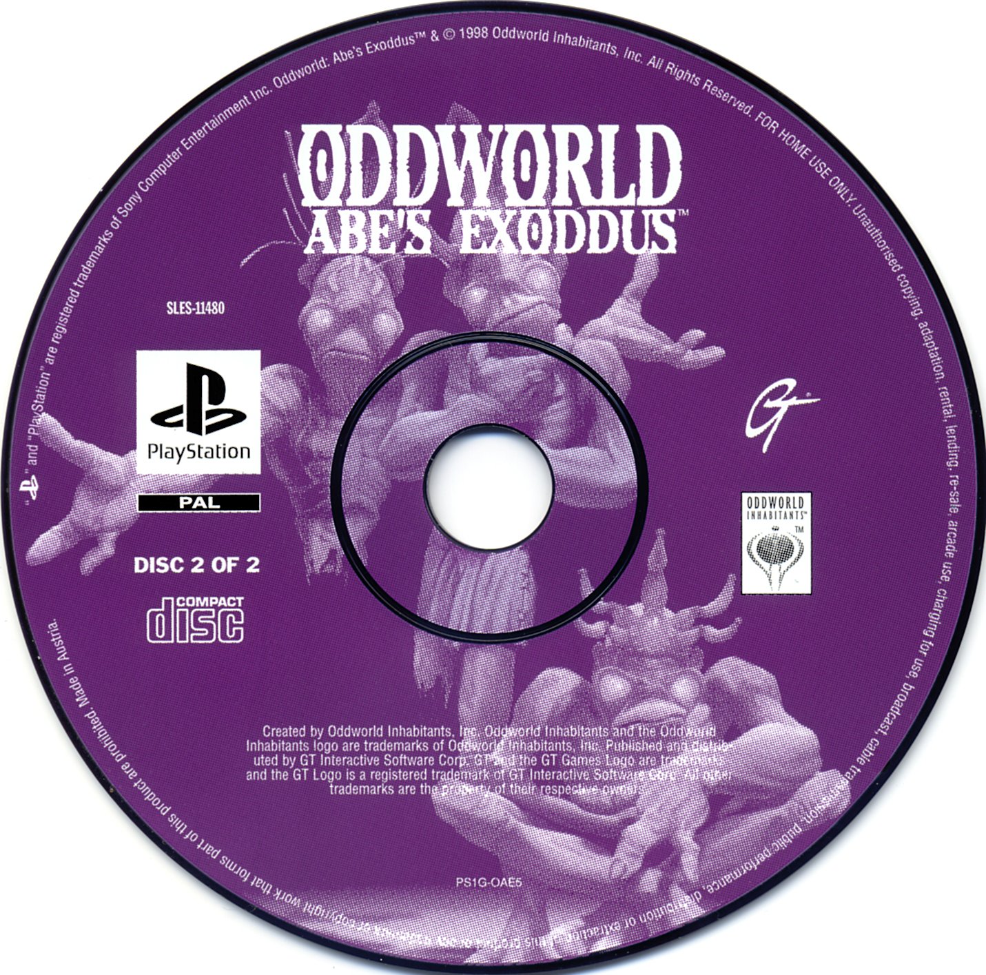 Oddworld: Abe's Exoddus Images - LaunchBox Games Database