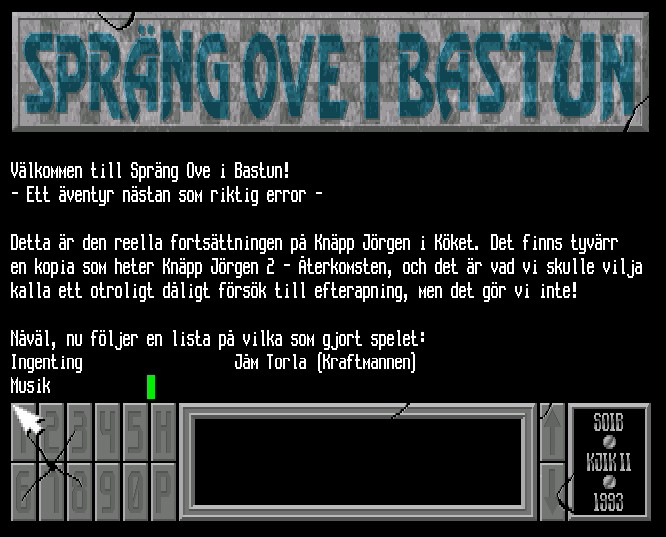 Spraeng Ove i Bastun Images - LaunchBox Games Database