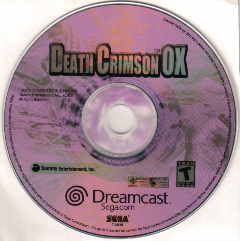 Death Crimson OX Images - LaunchBox Games Database