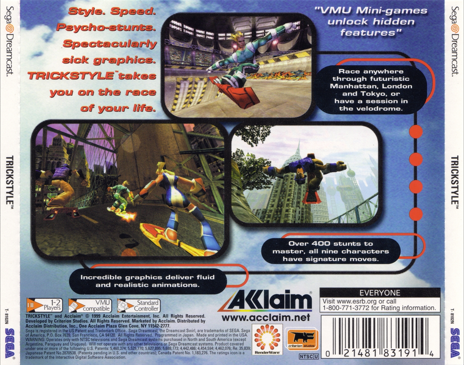 TrickStyle Images - LaunchBox Games Database