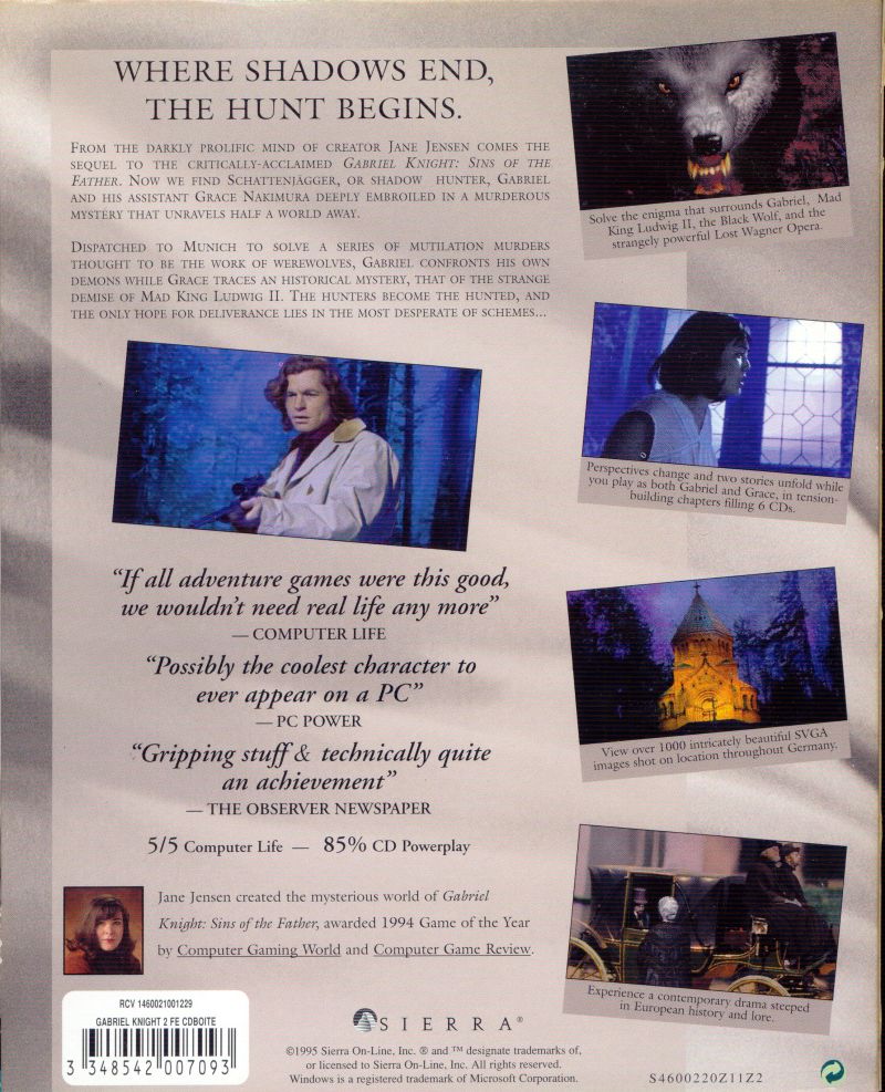 The Beast Within: A Gabriel Knight Mystery Images - LaunchBox Games ...