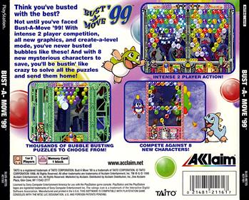 Bust-A-Move '99 Images - LaunchBox Games Database