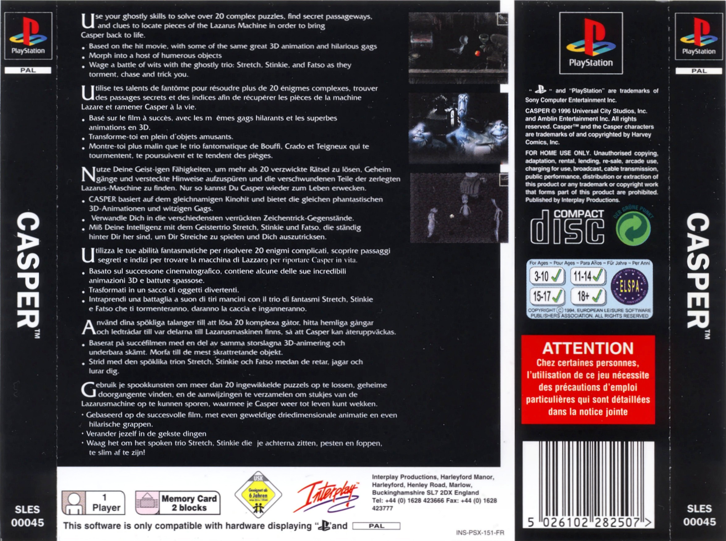 Casper Images - LaunchBox Games Database