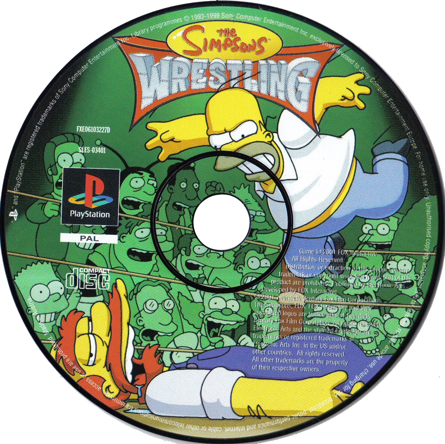 The Simpsons Wrestling Details - LaunchBox Games Database