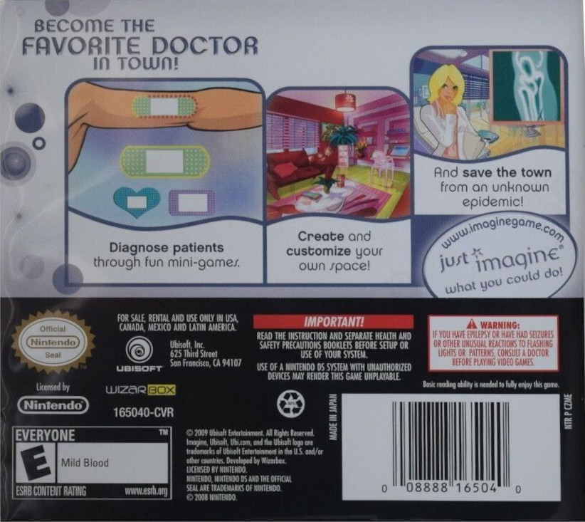 Imagine: Family Doctor Images - LaunchBox Games Database