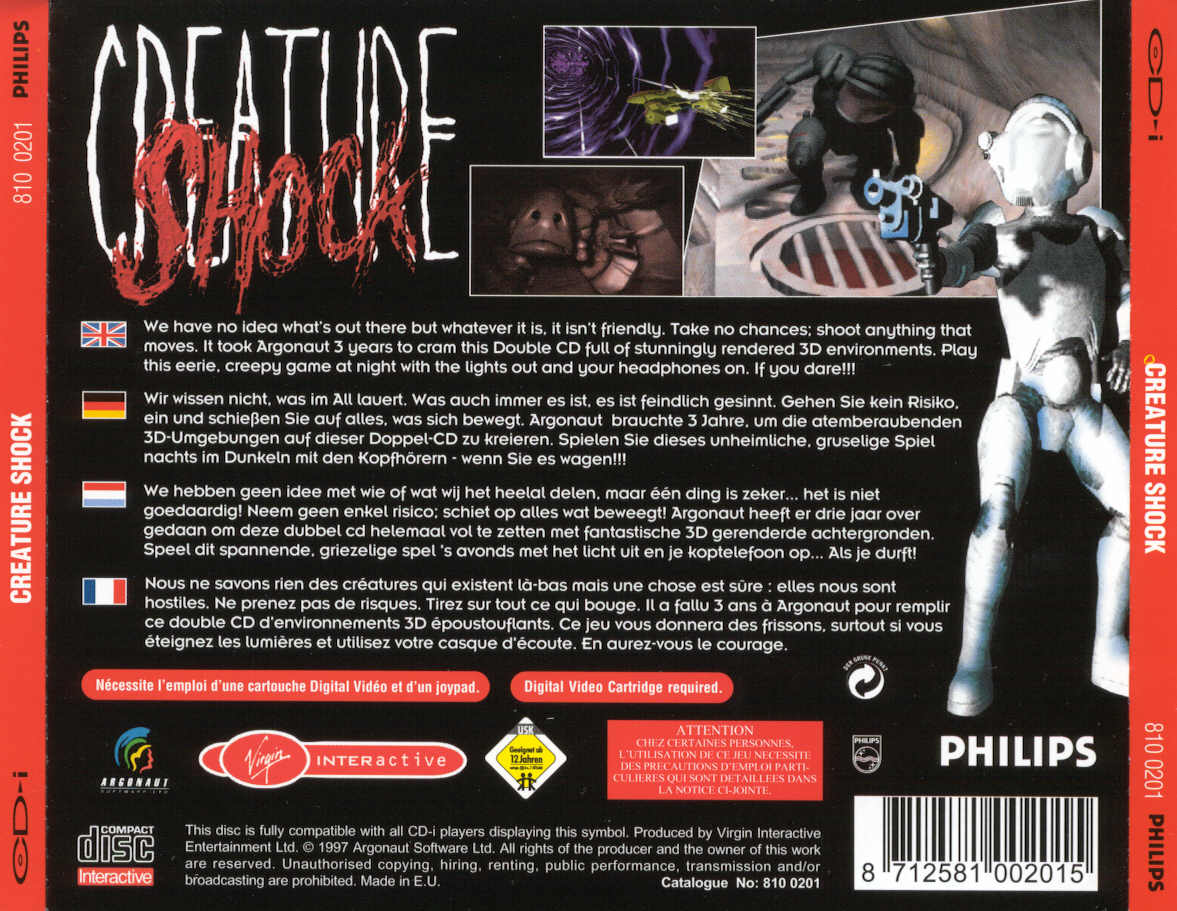 Creature Shock Images - LaunchBox Games Database