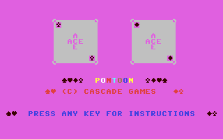 Pontoon (Cascade Games) Images - LaunchBox Games Database