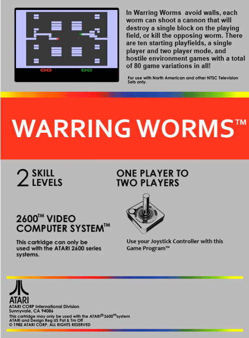 Warring Worms Images - LaunchBox Games Database