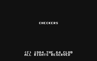 Checkers (The 64 Club) Images - LaunchBox Games Database