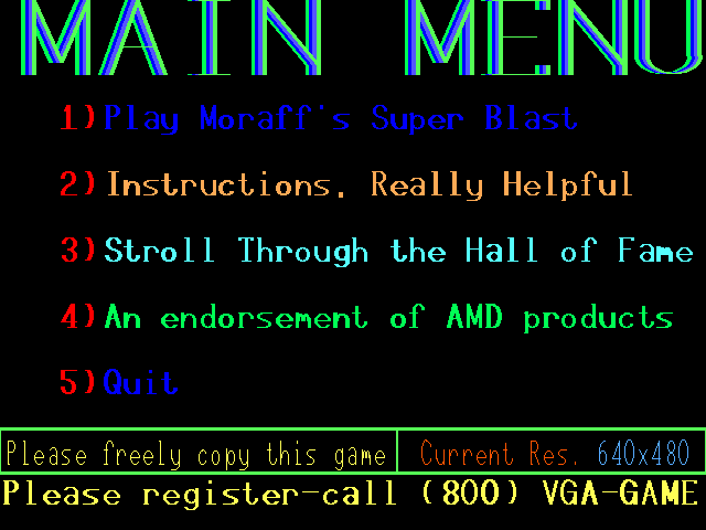 Moraff's Super Blast I Images - LaunchBox Games Database