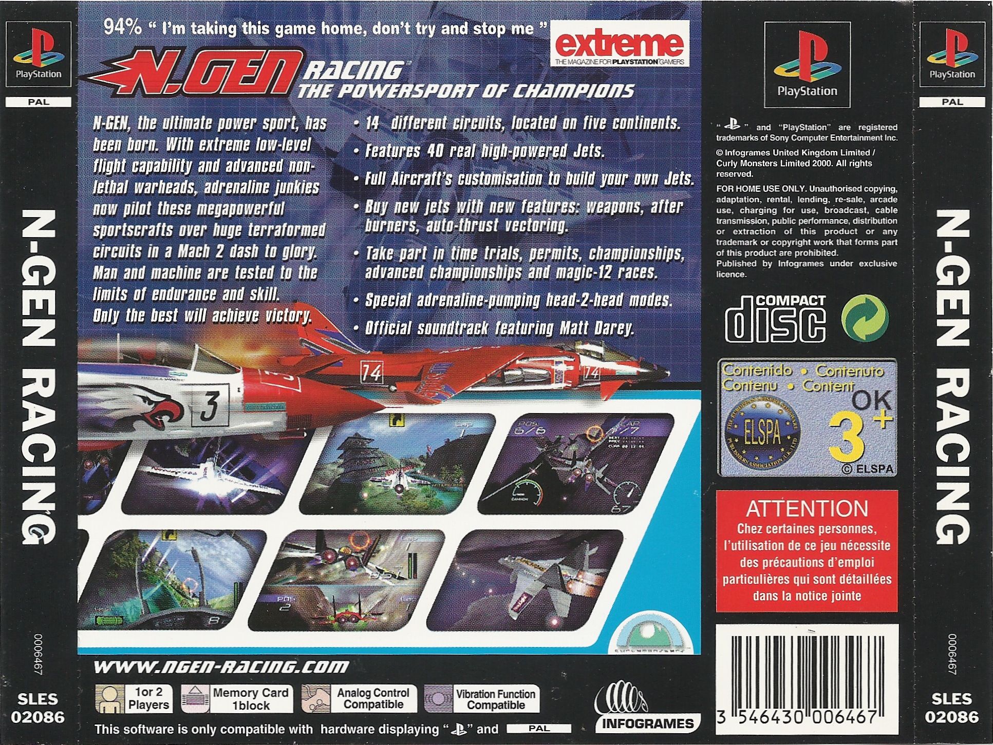 N-Gen Racing Images - LaunchBox Games Database