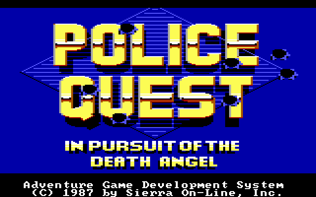 Police Quest: In Pursuit of the Death Angel Images - LaunchBox Games Database