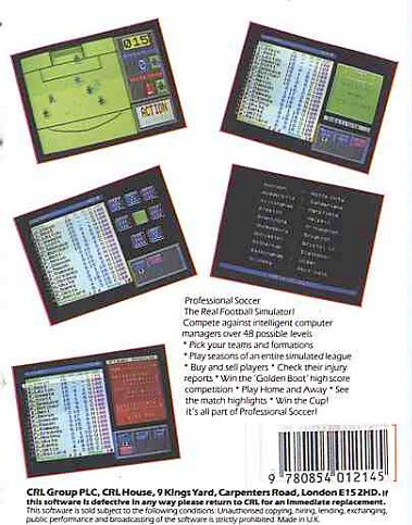 Professional Soccer Images - LaunchBox Games Database